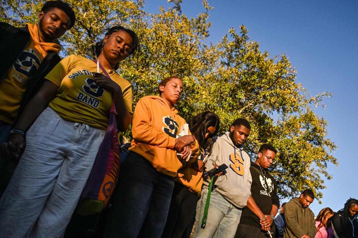 Photos: Hundreds gather to mourn and celebrate Caleb Wilson | Baton ...