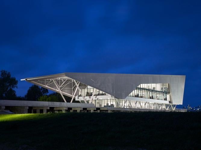 Eye-catching Water Institute in downtown Baton Rouge earns ...