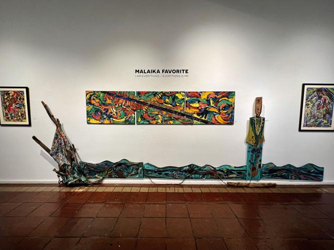 Malaika Favorite tells her artistic story through an explosion of color ...