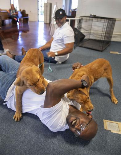 In Angola, inmates train dogs to help vets with PTSD: 'A builder ...