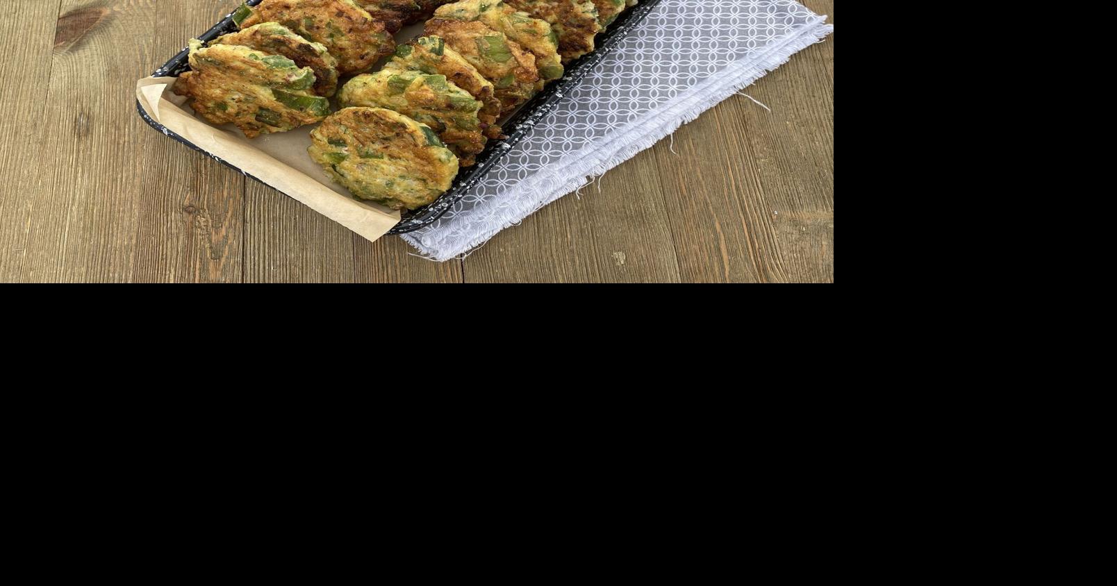 While you're waiting for fall, whip up some okra fritters and pear cake ...