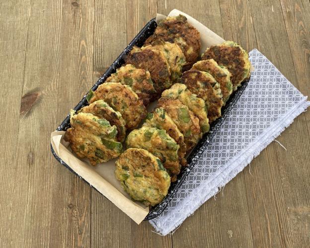 While you're waiting for fall, whip up some okra fritters and pear cake ...