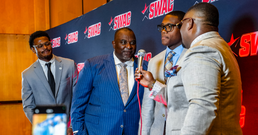 Southern football, Terrence Graves at 2025 SWAC media day | Southern ...