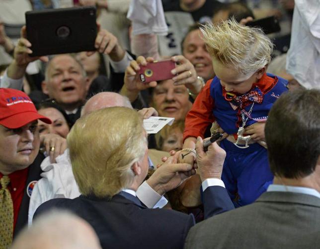 Photos, video: Donald Trump leads 'L-S-U' chant, brings out massive ...
