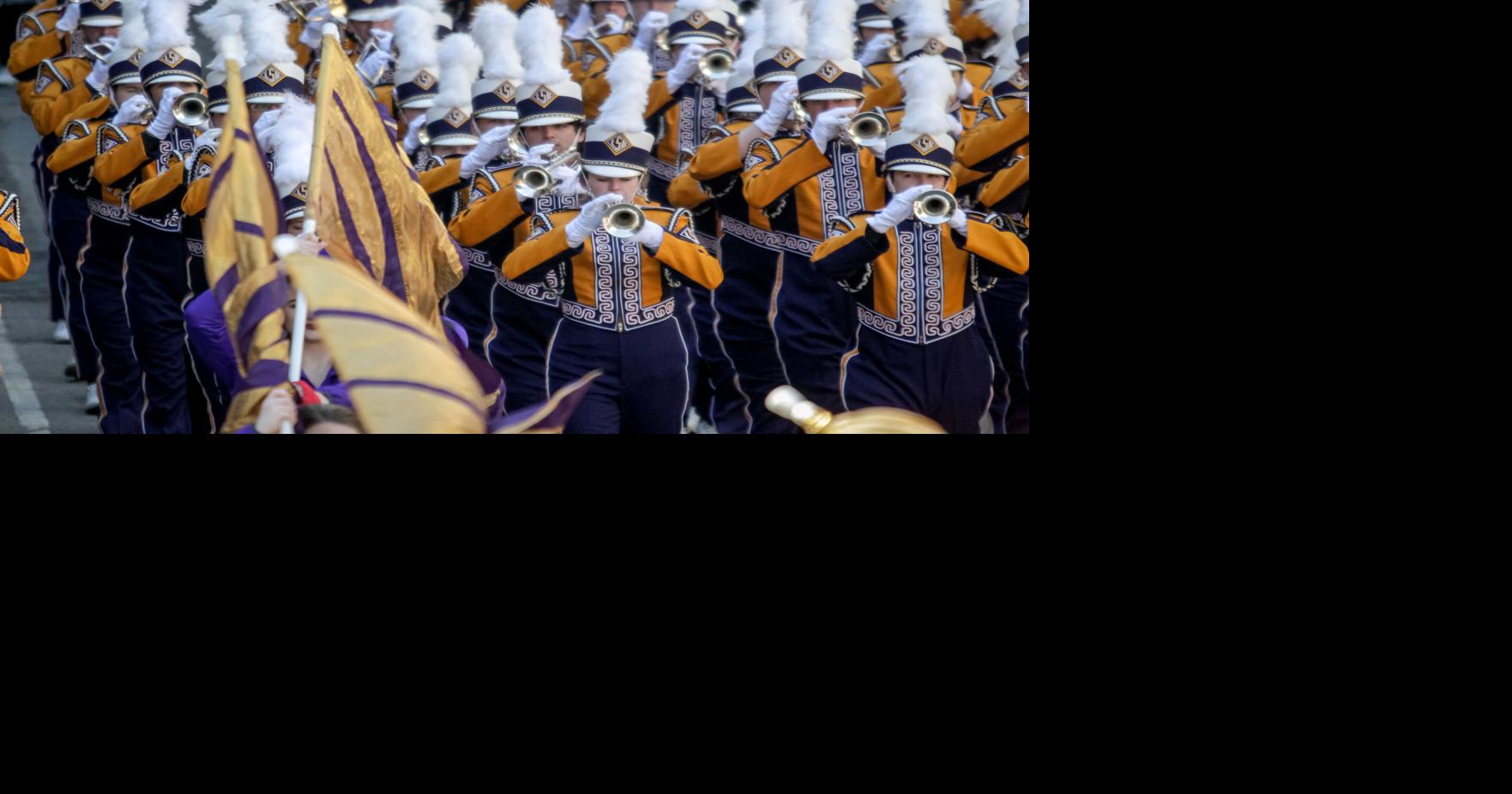 Watch: Golden Band from Tigerland marches in Zulu alongside LSU student ...