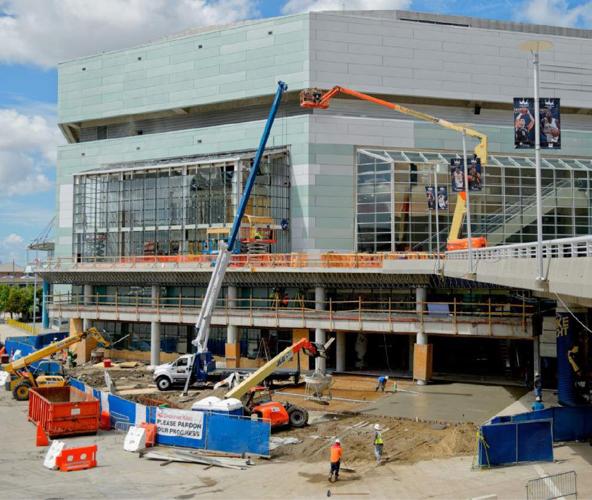 Smoothie King Center getting fresh paint as part of renovations ...