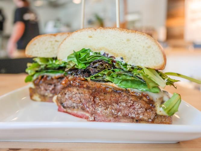 Behind the dish: Filet Burger at Twine, with bacon bourbon jam, and an ...