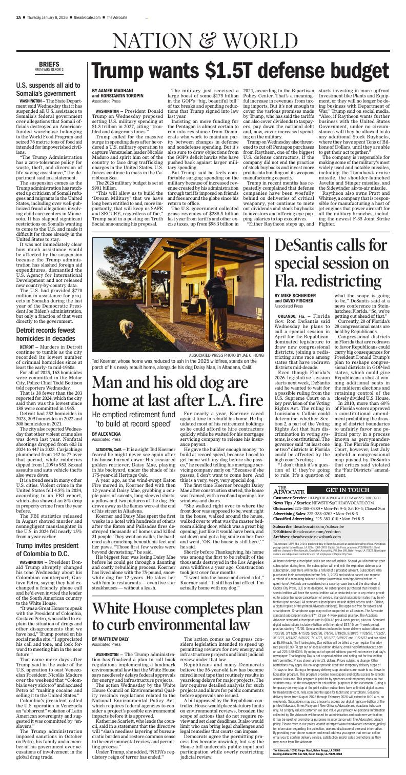 Page A2 | The Advocate | theadvocate.com