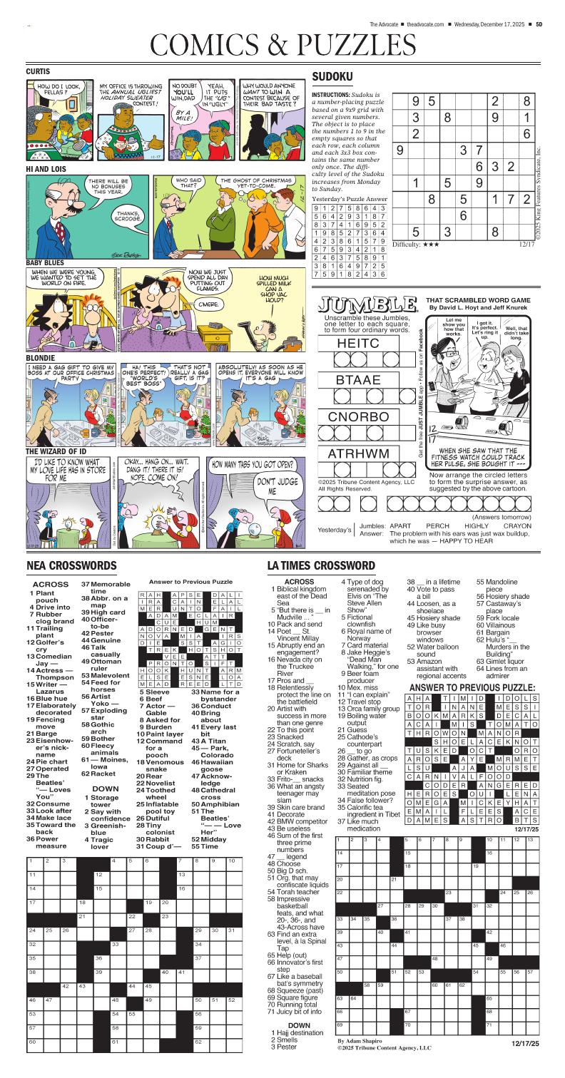 Page D5 | The Advocate | theadvocate.com