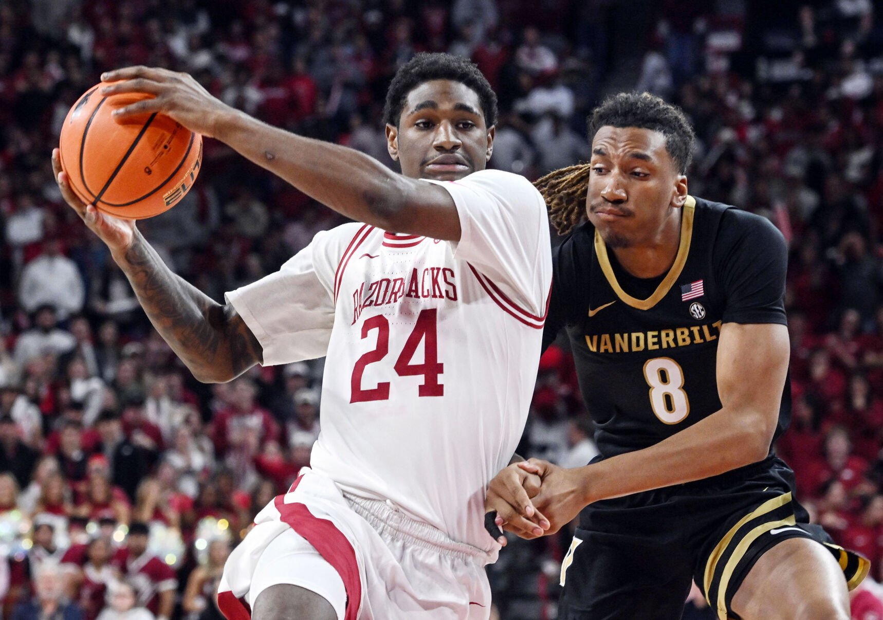 Razorbacks bounce back, trouble Vandy 93-68 | Sports | thecabin.net