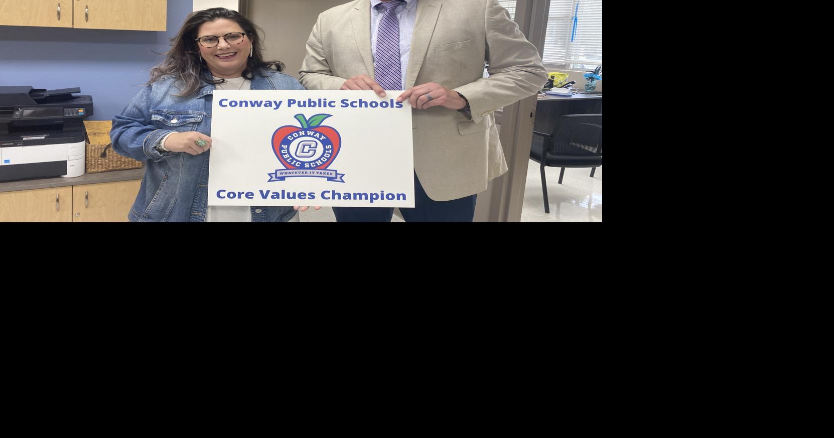 CPSD names Mohnkern and Riggins Core Values Champions | News | thecabin.net