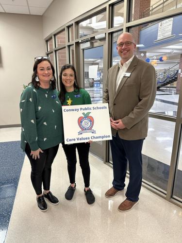 Conway schools names November Core Values Champion | News | thecabin.net