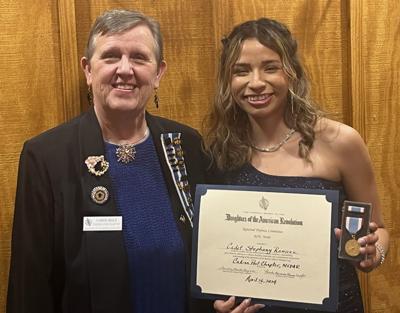 Daughters of the American Revolution chapter honors UCA cadet | News ...