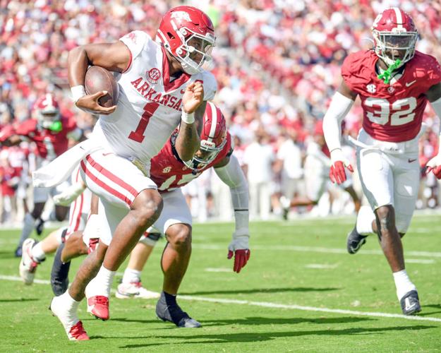 Hogs' rally falls short in 24-21 loss to Alabama | Sports | thecabin.net