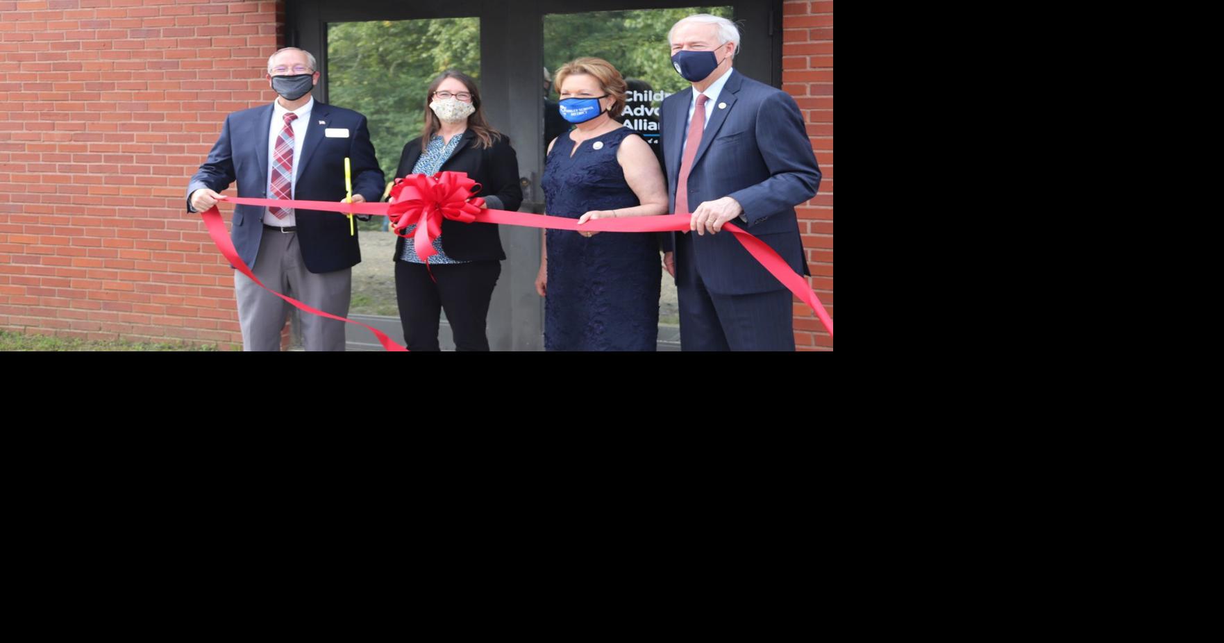 Proclamation, ribbon cutting mark opening of Children's Advocacy ...