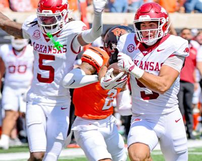 Getting ball to TE Hasz to be priority for Hogs | Sports | thecabin.net
