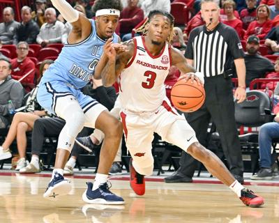 Razorbacks hold off Monarchs for third victory | Sports | thecabin.net
