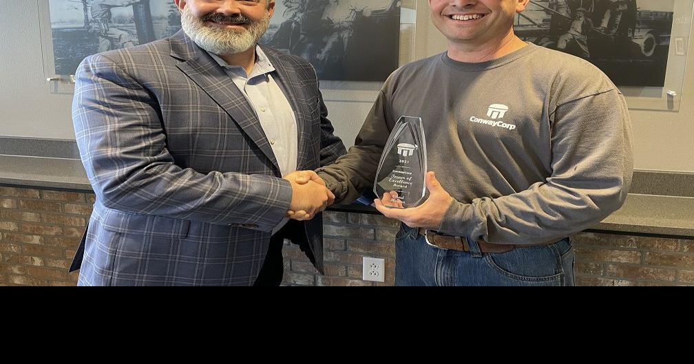 Conway Corp announces employee award winners | News | thecabin.net