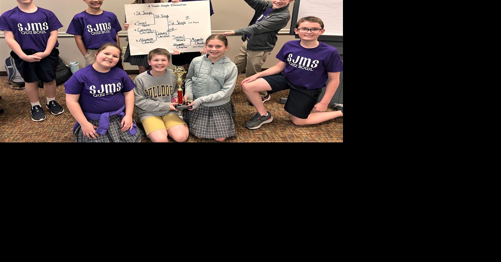St. Joseph Middle School Quiz Bowl advances to regional tournament ...