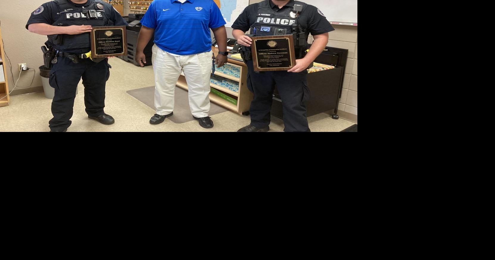 Officers recognized for excellence | News | thecabin.net