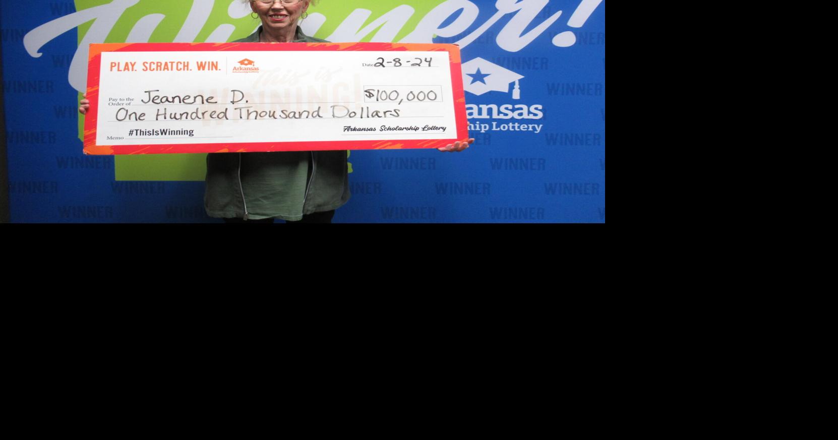 Arkansans win big lottery prizes playing instant games | News ...
