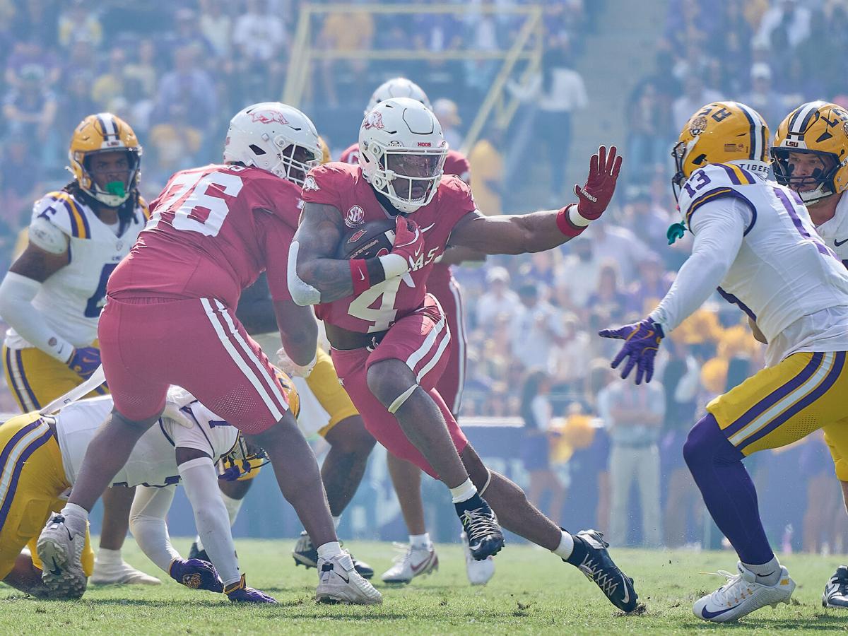 Hogs drop another one-score game, fall to LSU 23-22 | Sports | thecabin.net