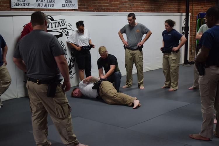 Academy officers complete defensive tactics training | News | thecabin.net