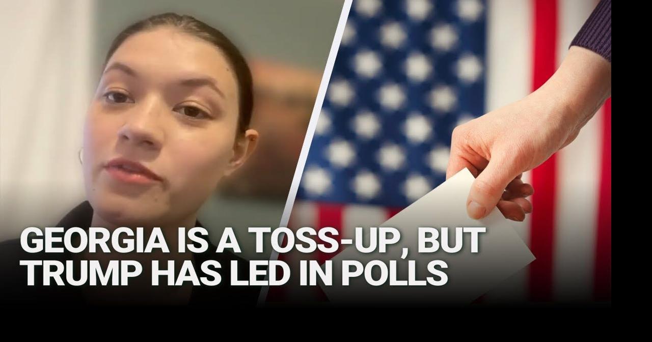 VIDEO: Trump leads Georgia polling average by less than 1% | Georgia ...
