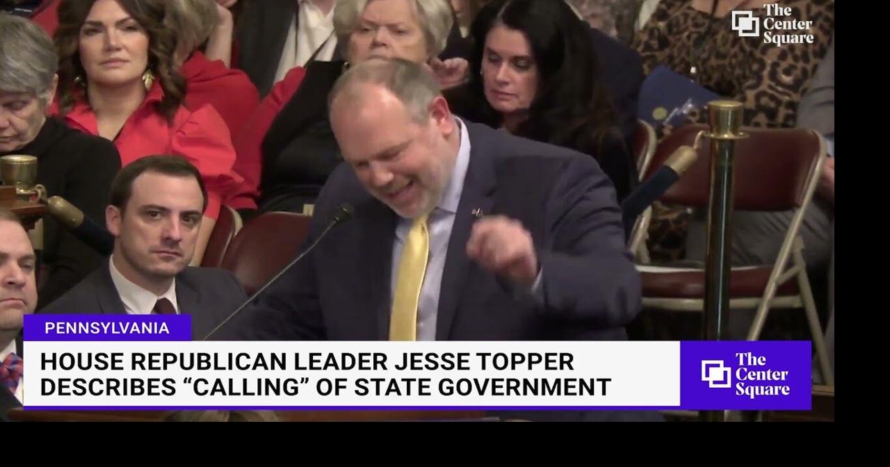 WATCH: House GOP Leader Jesse Topper talks 'calling' of state ...