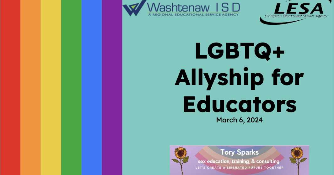 LGBTQ+ workshop for Michigan teachers decried barriers to gender ...