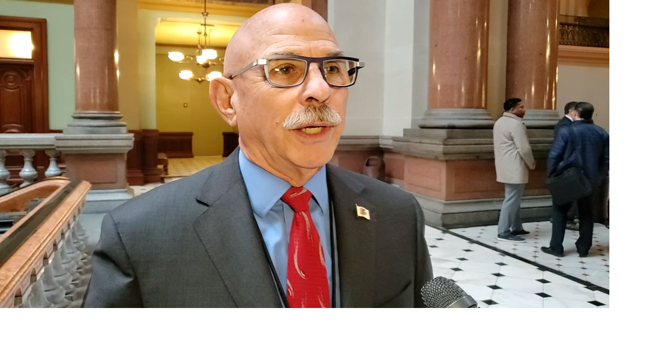 State Rep. Dan Caulkins, R-Decatur, Wednesday at the Illinois State ...