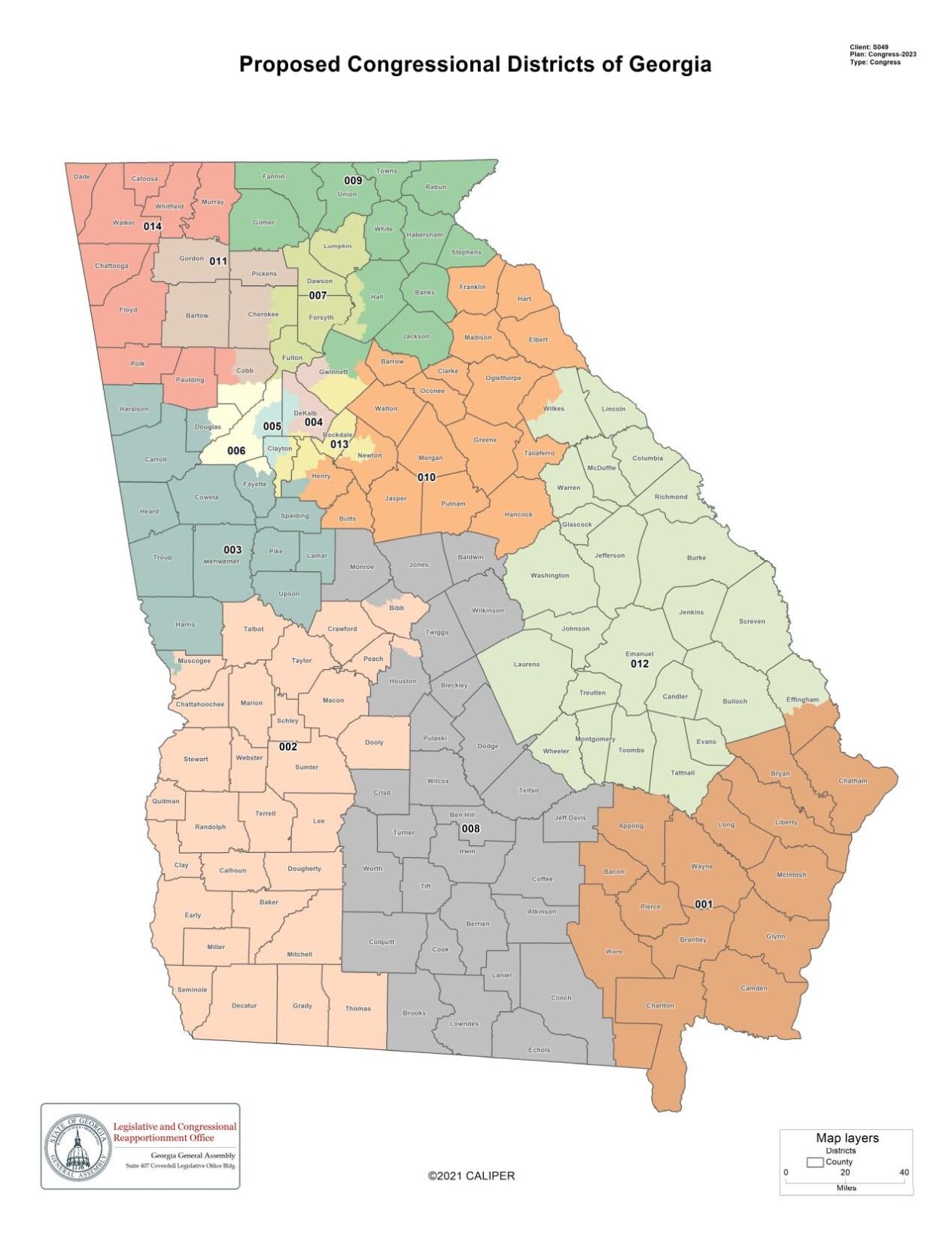 Georgia House, Senate pass revised legislative maps | Georgia ...
