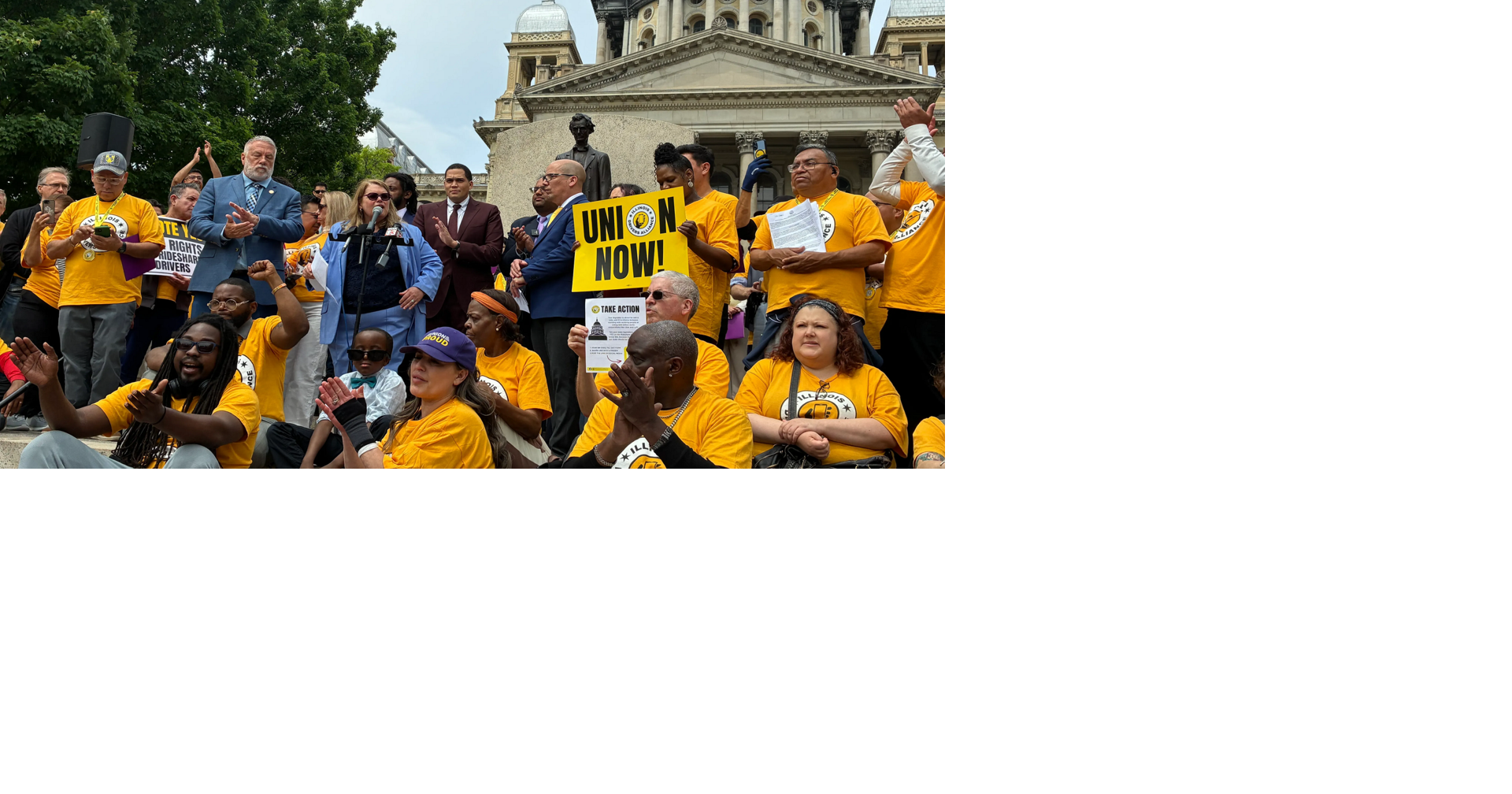 Nearly 100,000 Illinois Uber, Lyft drivers may soon be able to unionize ...