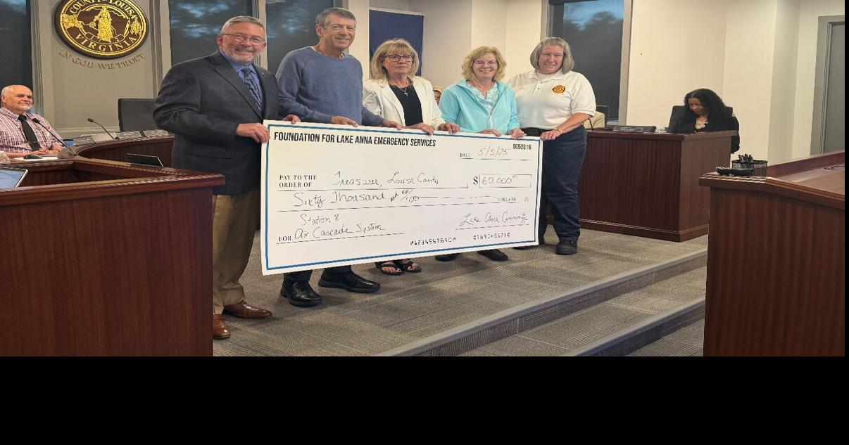 Station 8 donation | News | thecentralvirginian.com