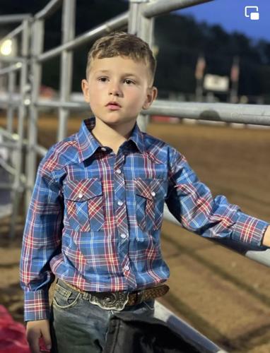 Action Jackson: Local 6-year-old takes to bull riding and mutton ...