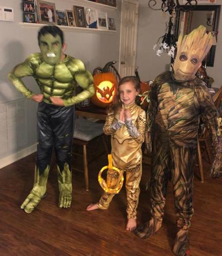 Gavin, Grace and Grayson Laird | Halloween Fun | thecentralvirginian.com