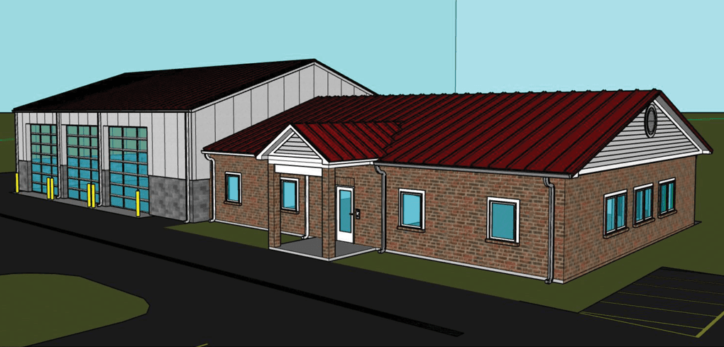 Lake Anna fire station nearing completion | News | thecentralvirginian.com