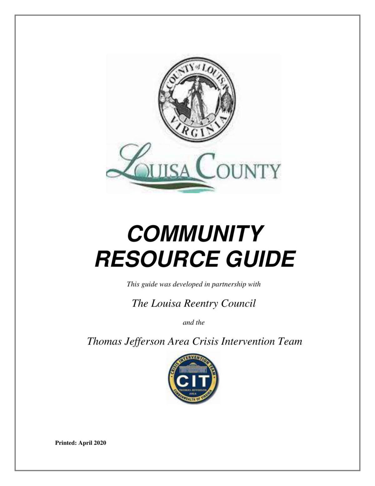 New Community Resource Guide available | News | thecentralvirginian.com