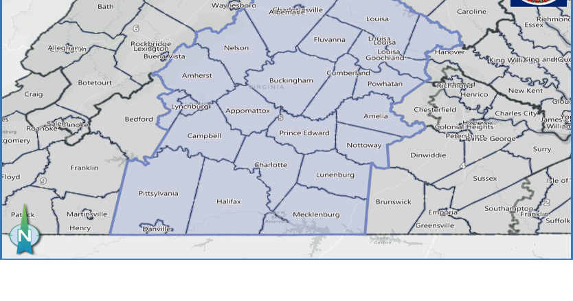 Final redistricting maps place Louisa County in 5th Congressional ...