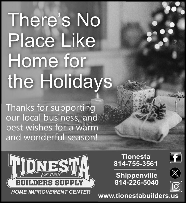 Tionesta Builders Supply | Display Ads | theclarionnews.com