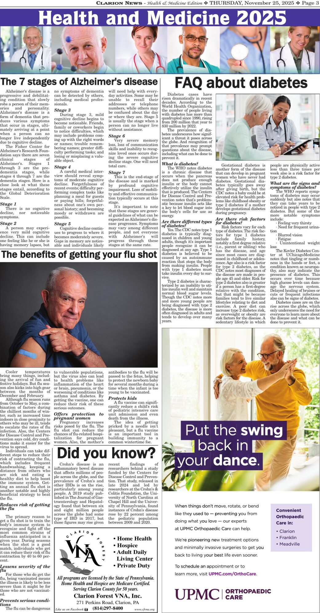 Health & Medicine 2025 | Special Sections | theclarionnews.com