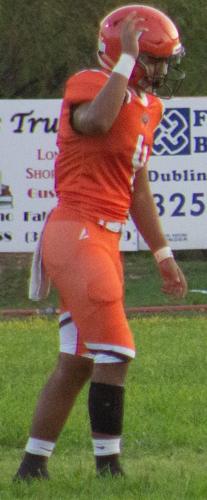 Cranfills Gap Lions at Gustine Tigers varsity football game from ...