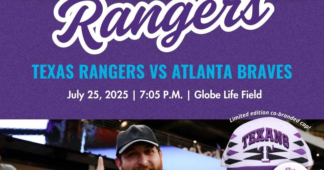 Texas Rangers To Host Tarleton State Night in July | A E ...