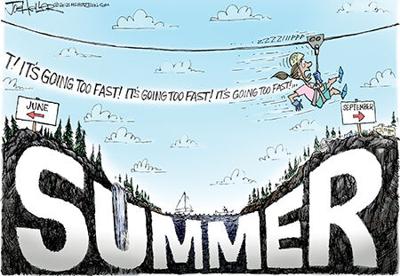 Heller cartoon- Too Fast | A E | thecomanchechief.com