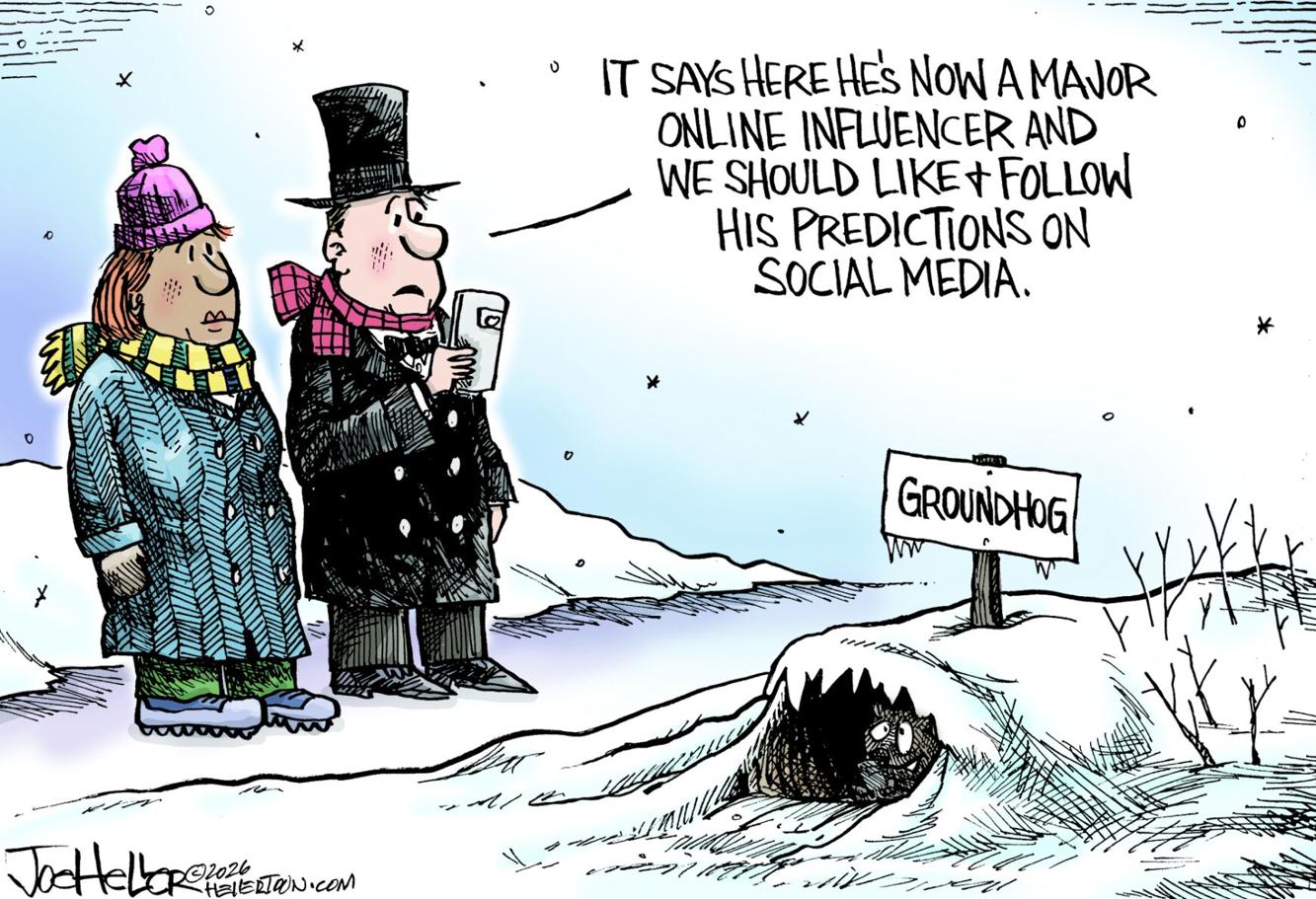 Heller Cartoon Groundhog | Entertainment | thecomanchechief.com