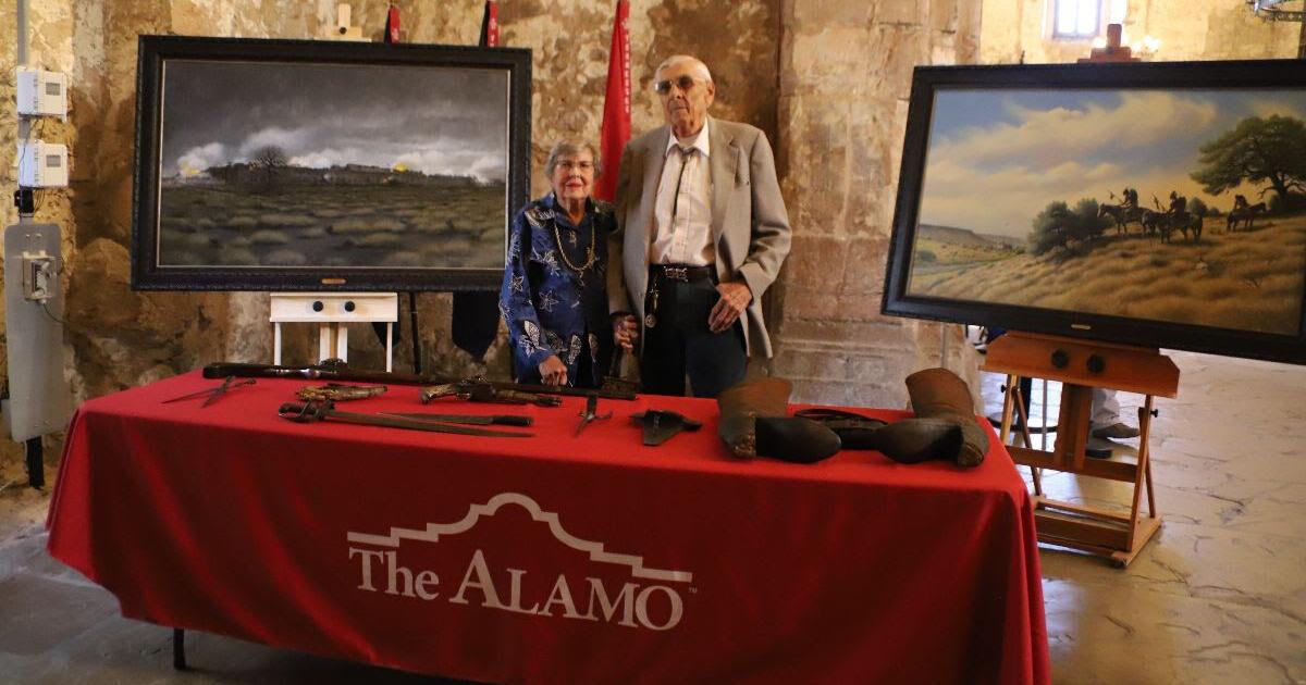 The Alamo to Unveil New Painting Donated by Western Artist, Donald Yena ...