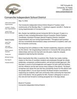Jennifer C. Rucker named as acting Superintendent of Comanche ISD ...