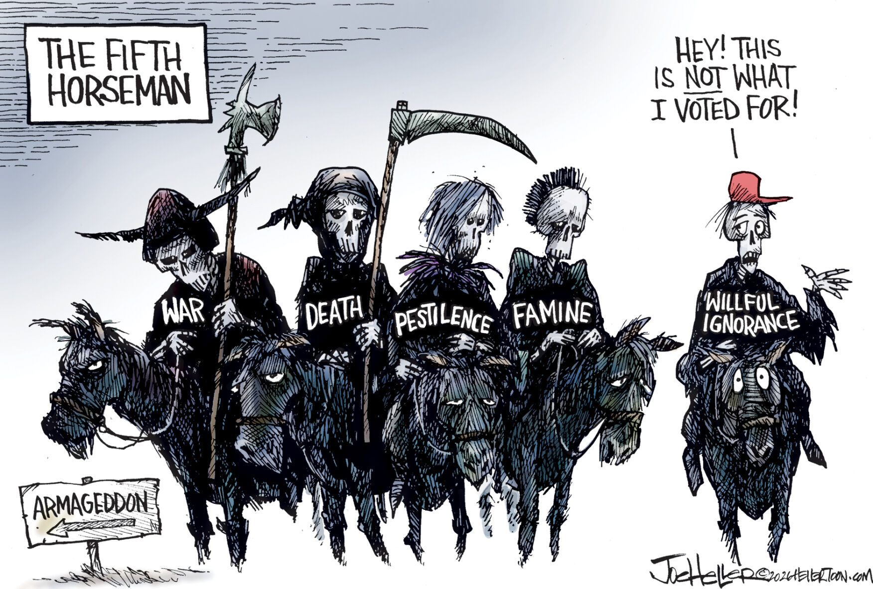 Heller Cartoon Voted For This | Comics Puzzles | thecomanchechief.com