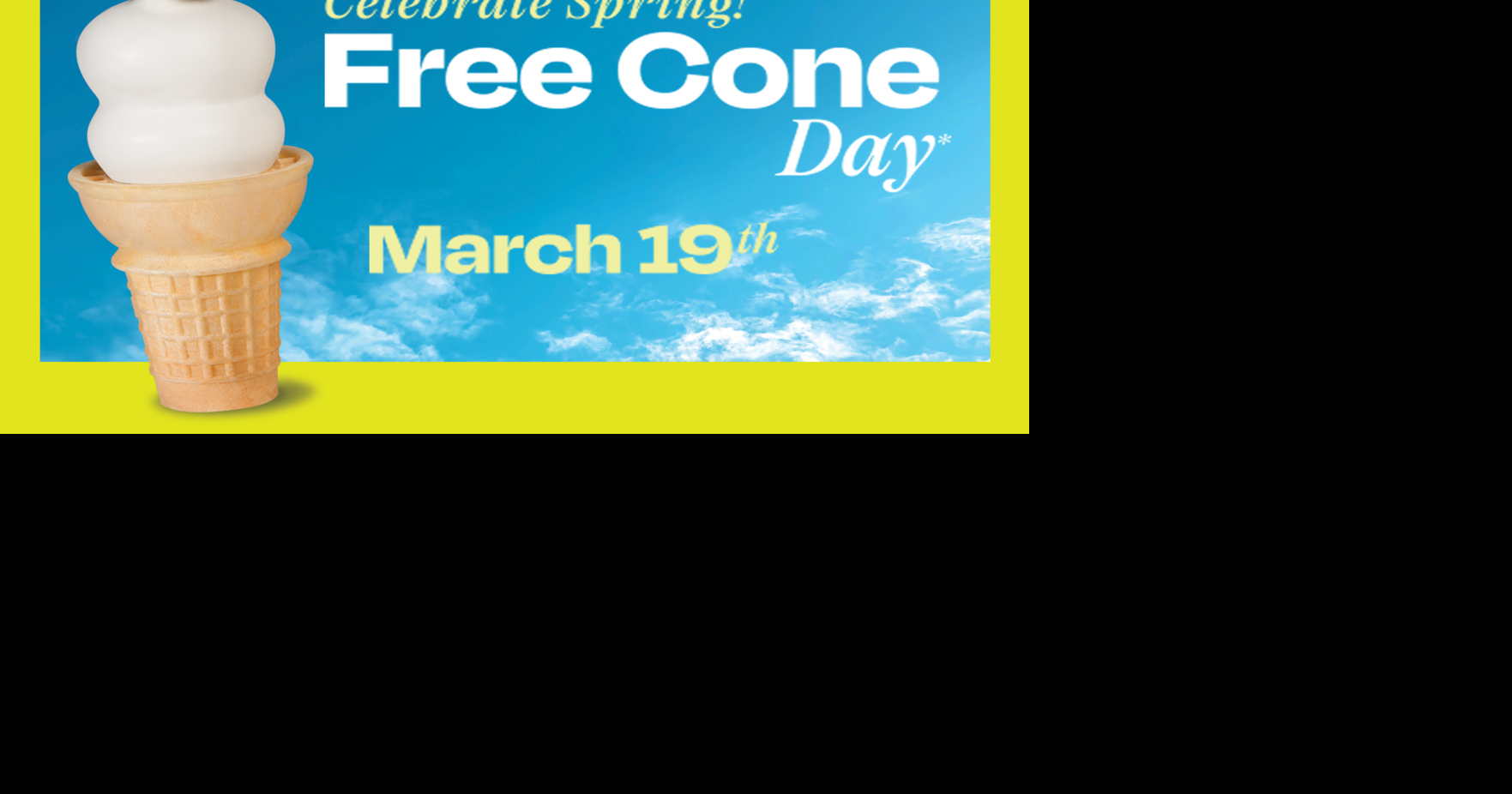 RING IN SPRING WITH FREE CONE DAY AT DQ RESTAURANTS IN TEXAS ON MARCH ...