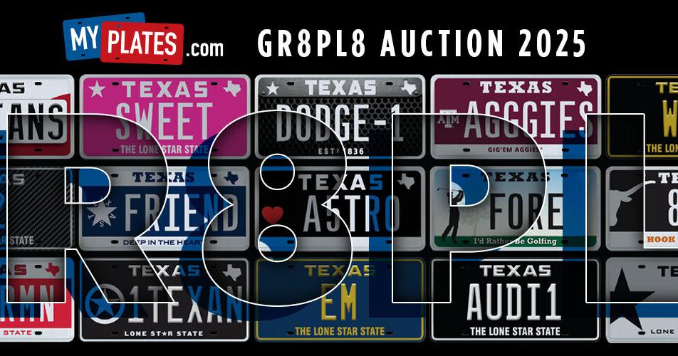 My Plates Unveils 2025 Great Plate Auction Showcasing 50 Unique Plate ...